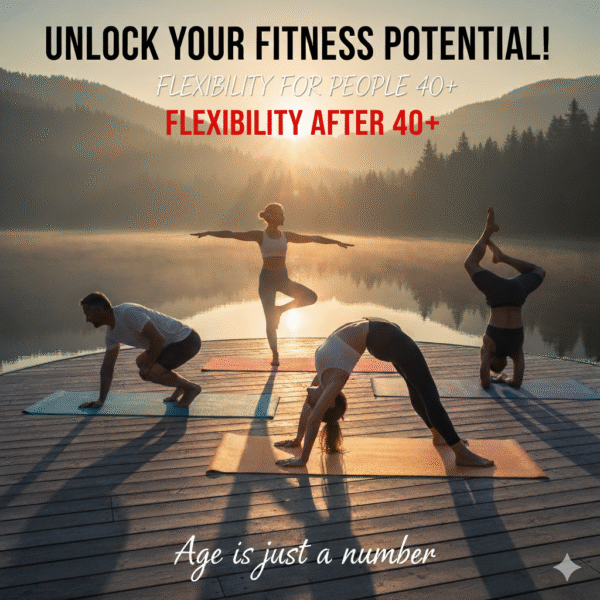 Flexibility Is the Key to Unlock Your Fitness After 40