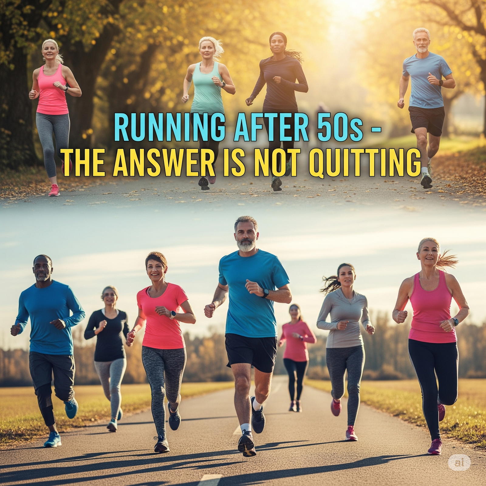 Running After 50s – How To Reduce Age-Related Performance Decline