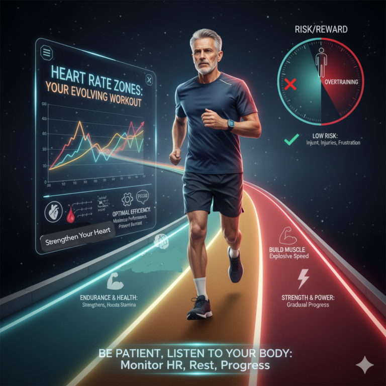 How To Use Heart Rate Zones for Efficient Training After 40