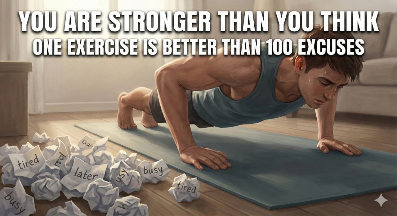Top 10 Fitness Excuses – Proven Science Cries in the Corner